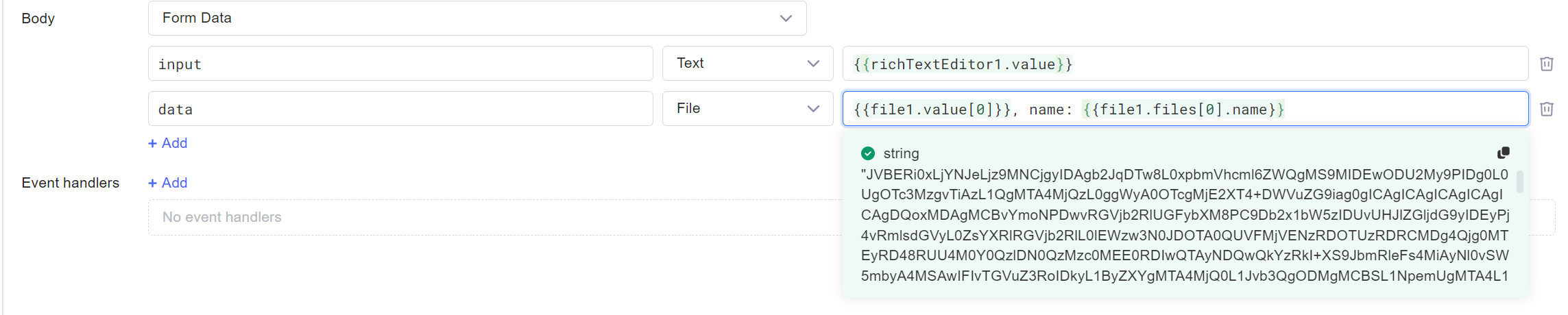File Upload widget -> How to send the uploaded file directly to destination? · Issue #389 ...
