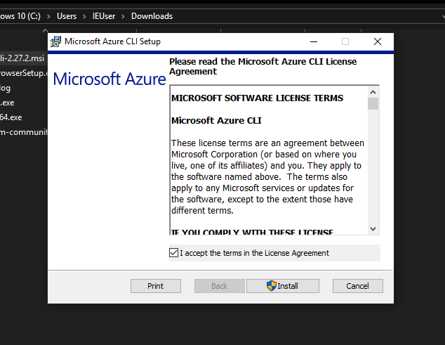 Install Azure CLI from cmd does not work · Issue #2727 · MicrosoftDocs/azure-docs-cli · GitHub