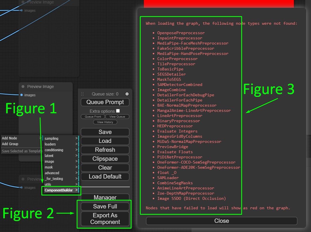 Red Wall Error Message · Issue #8 · ltdrdata/ComfyUI-Workflow-Component · GitHub