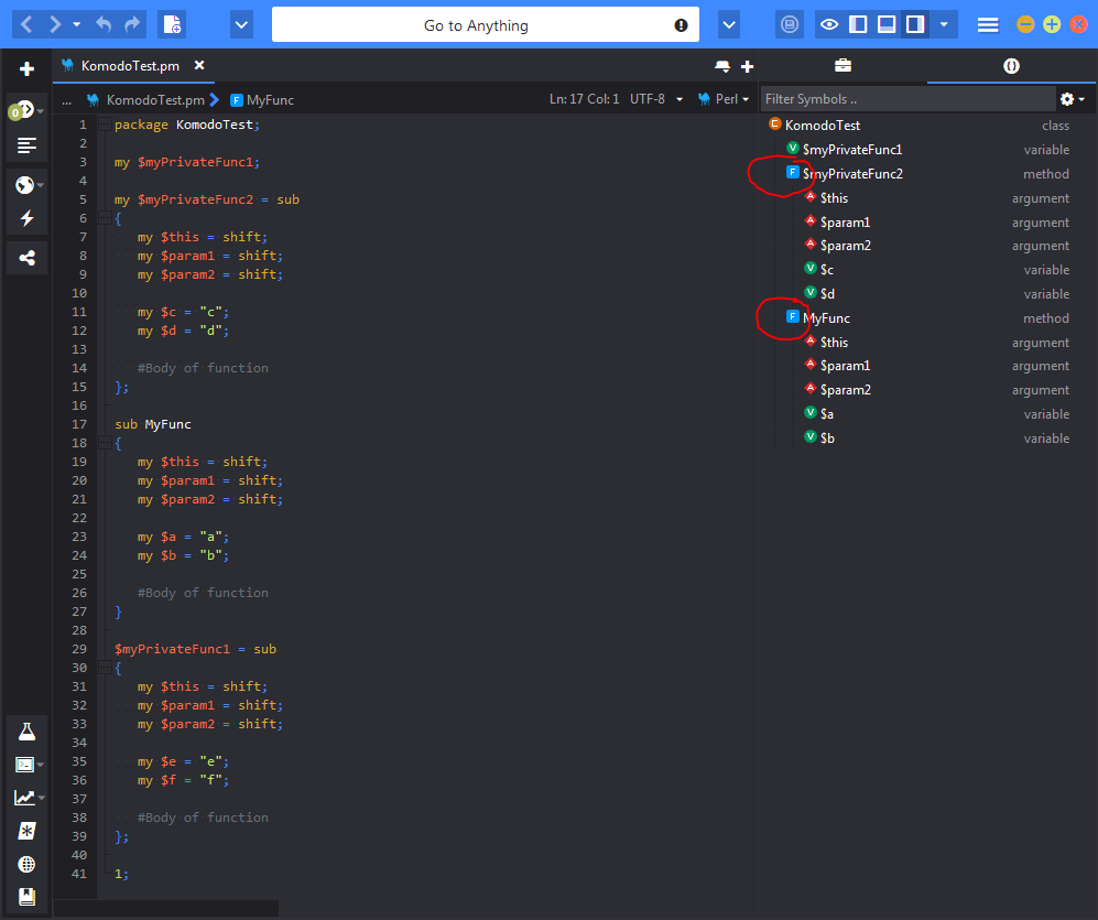 Code Outline Tree Is Missing Expand Collapse Buttons On Functions