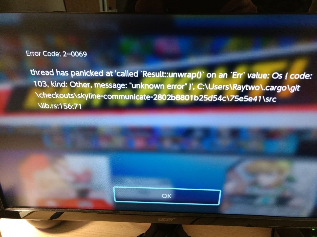 [Panic] [3.0.0]: Error code 2--0069 · Issue #226 · Raytwo/ARCropolis · GitHub