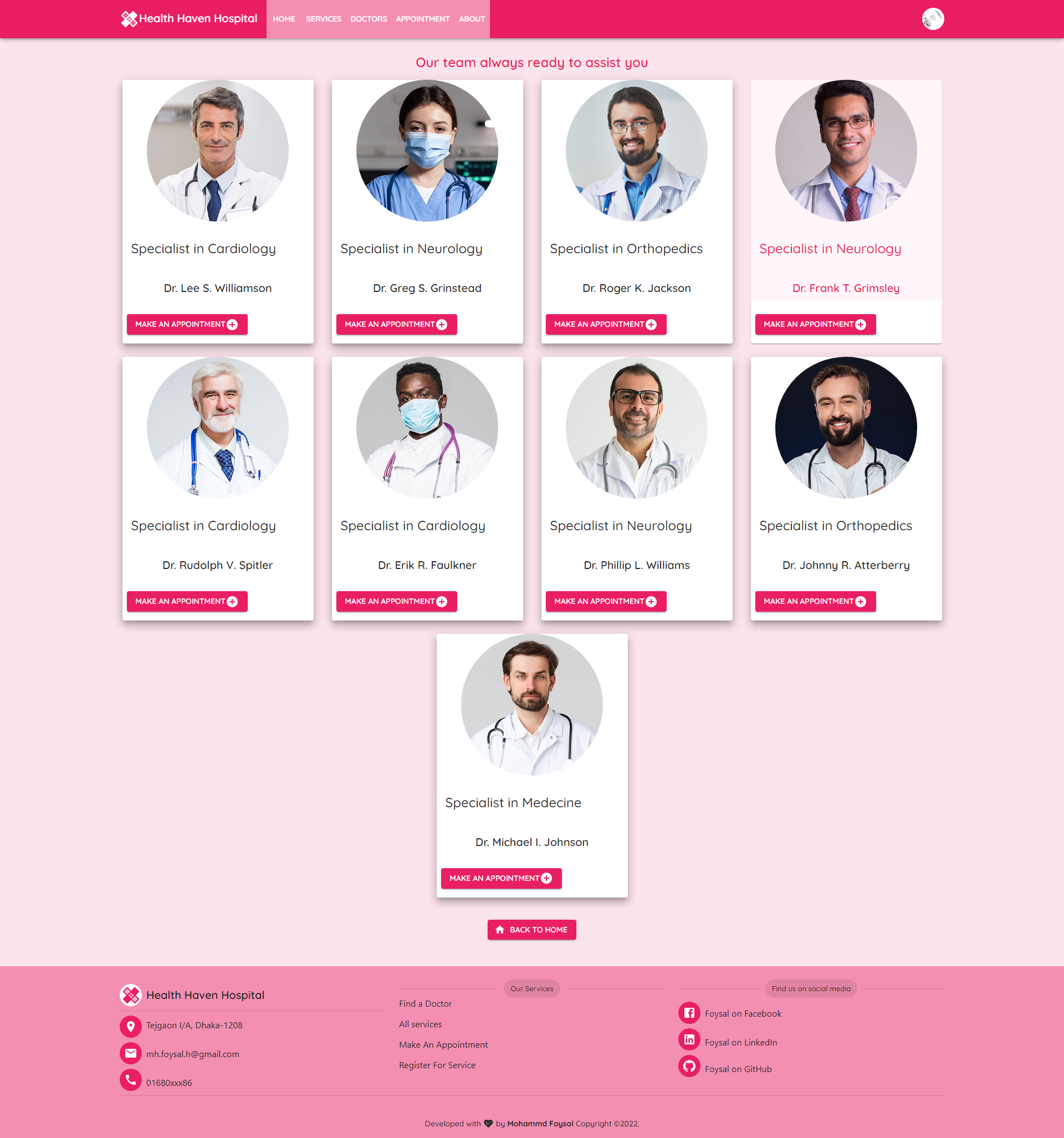 GitHub - dancolion1/dancolion-healthcare-web-app: A simple Healthcare ...