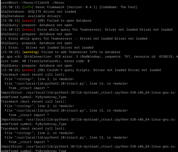 Debian 11 problem with client · Issue #273 · HavocFramework/Havoc · GitHub