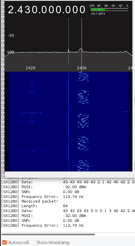 SX1281 LoRa not reading/outputing right data, but reading right packet length · Issue #838 ...