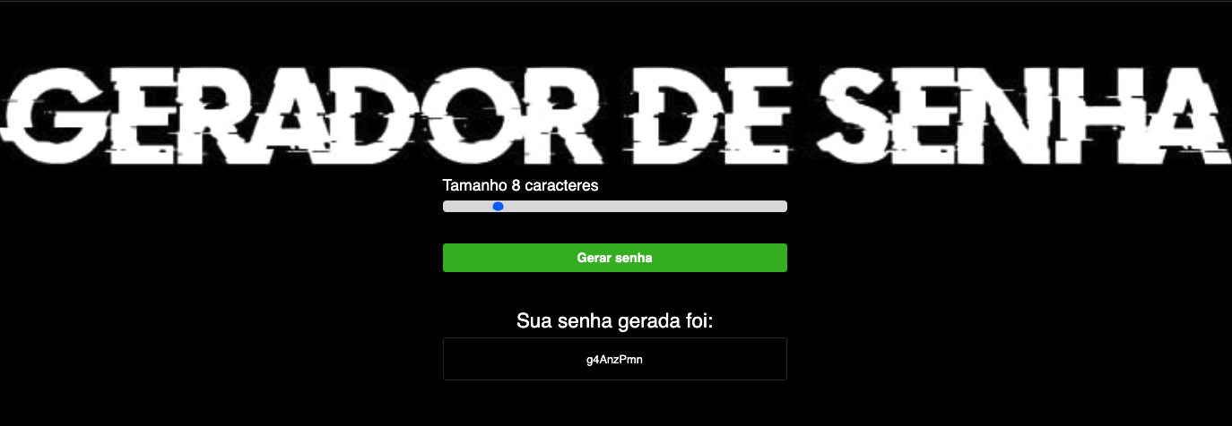 GitHub - FabielliVaz/geradorSenha: Gerador de senhas