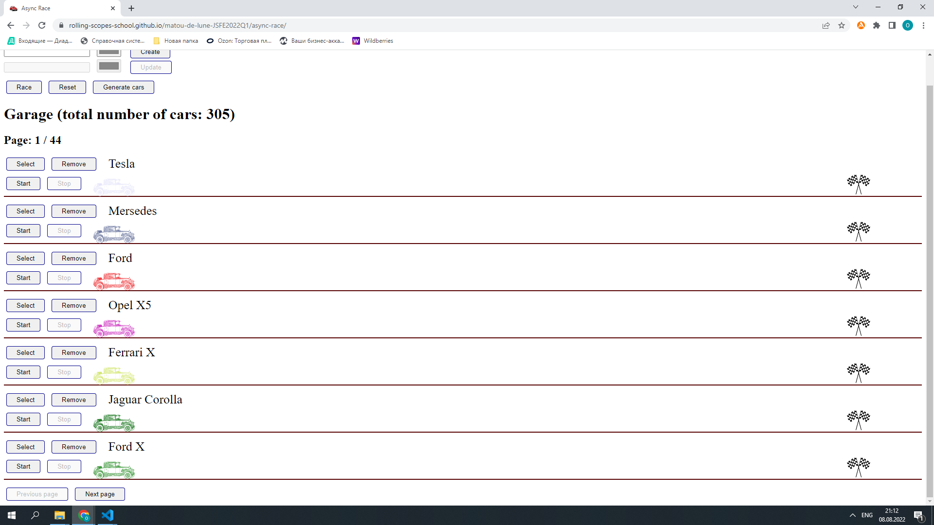 Async race (matou-de-lune) · Issue #668 · rolling-scopes-school/support · GitHub