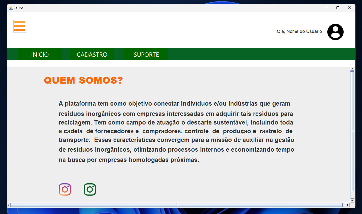 GitHub - Takeshi-mi/Plataforma-SOMA: Tinder da Reciclagem
