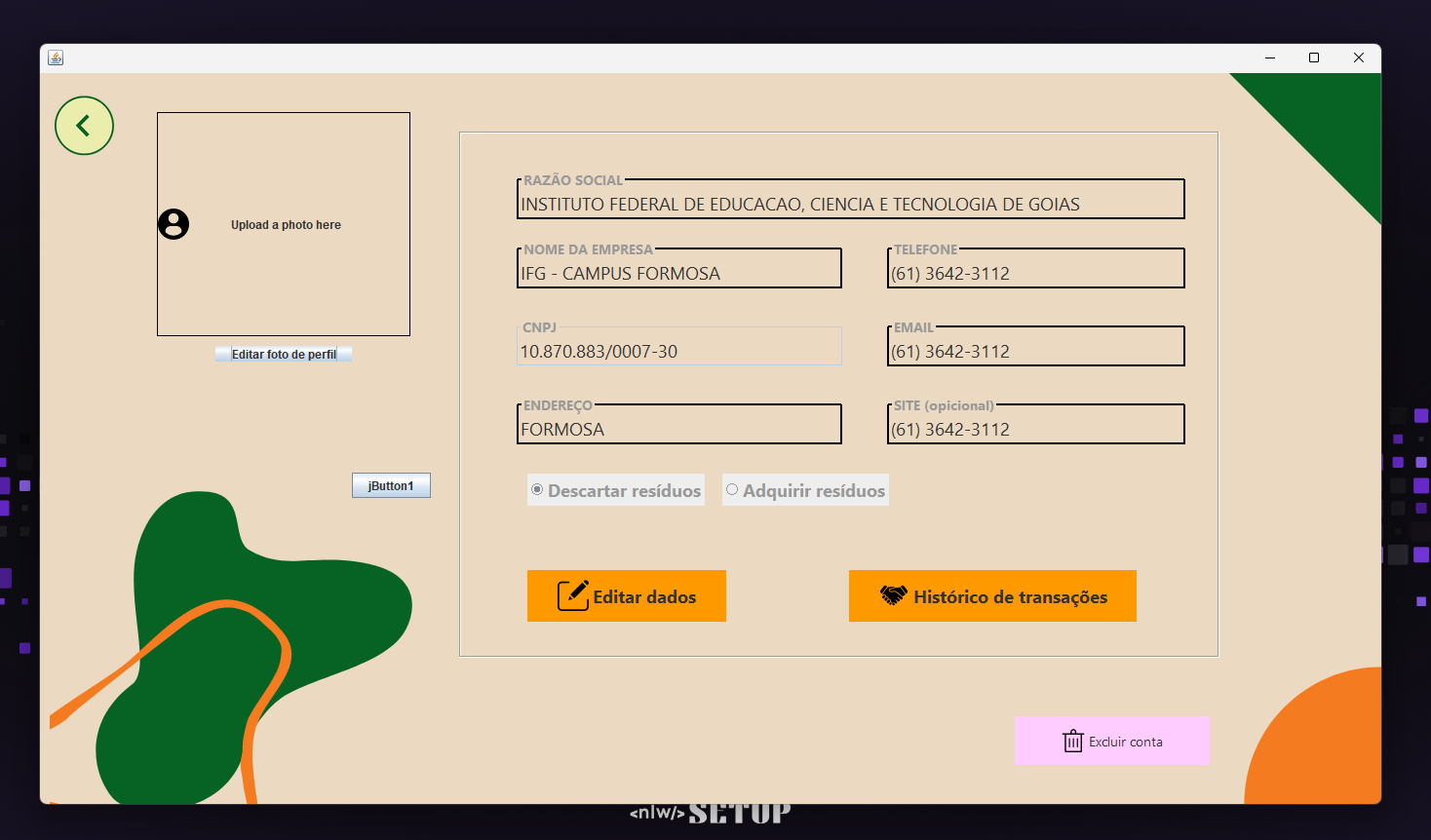 GitHub - Takeshi-mi/Plataforma-SOMA: Tinder da Reciclagem
