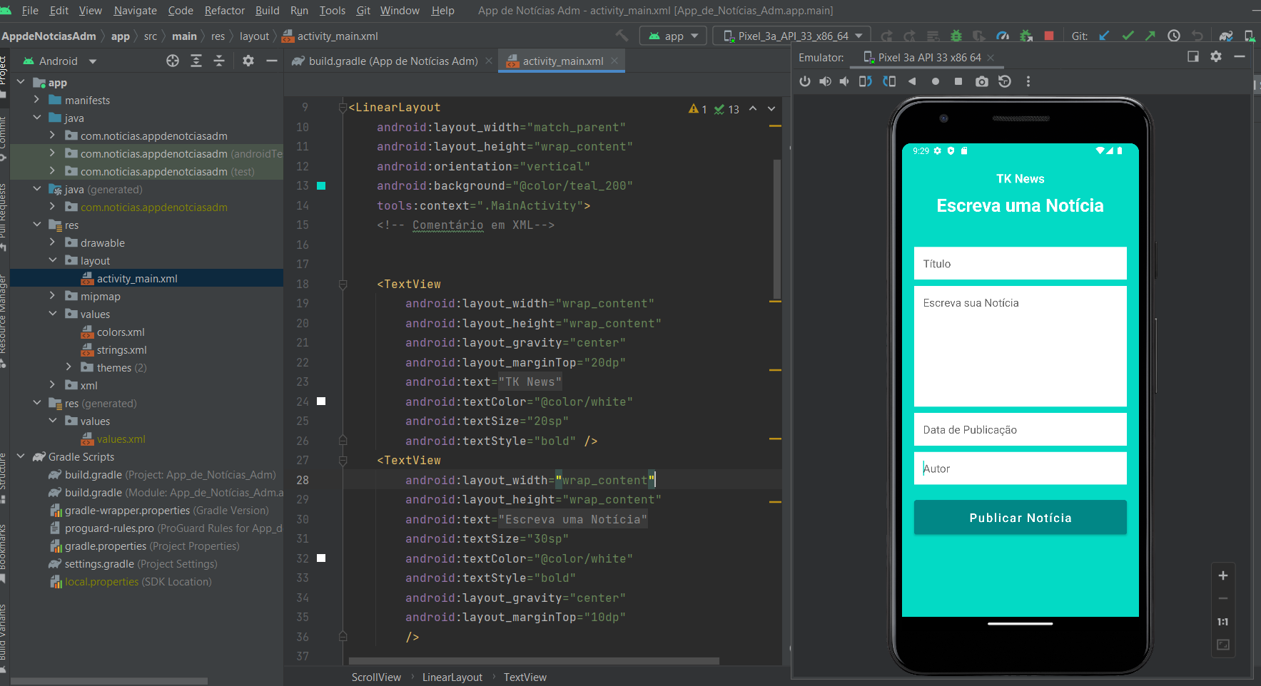 GitHub - Takeshi-mi/TK-News-App-de-Noticias: App de notícias Android em ...