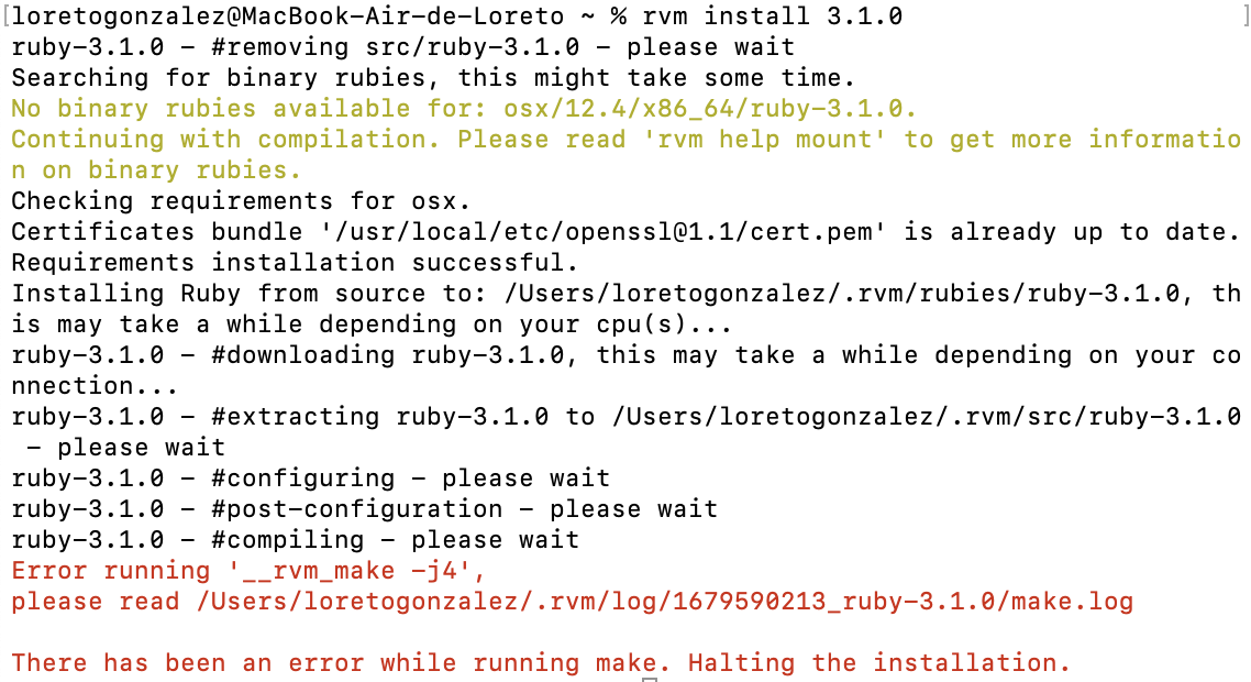 Error actualización versión de Ruby MacOS · Issue #28 · IIC2143/Setup-Guides · GitHub