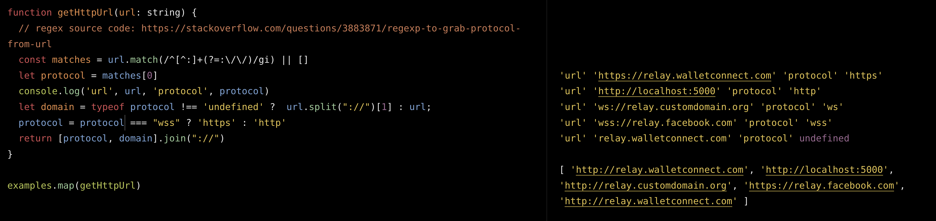 improve getHttpUrl by pedrouid · Pull Request #1183 · WalletConnect/walletconnect-monorepo · GitHub