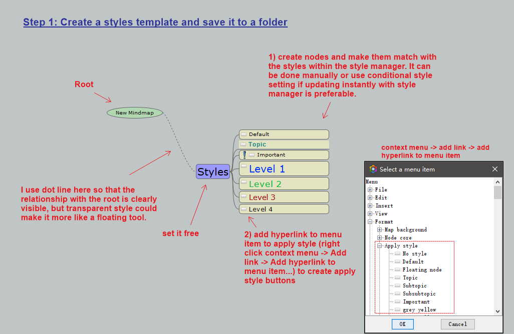 Addon Project: The Styles Palette · freeplane freeplane · Discussion ...