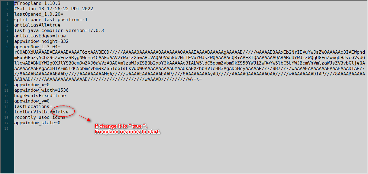 Freeplane can't start after closing toolbar · Issue #460 · freeplane/freeplane · GitHub