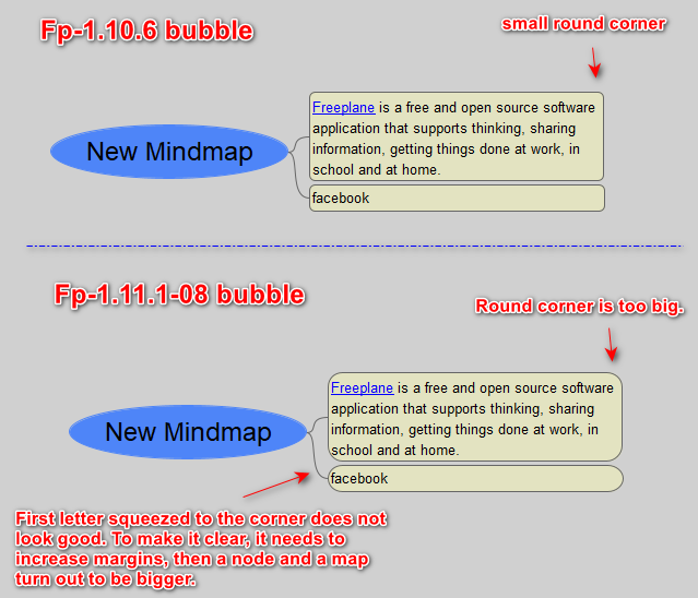 Please keep the original bubble node shape. · Issue #961 · freeplane/freeplane · GitHub