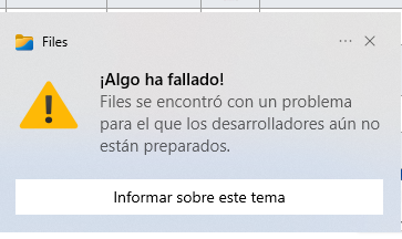 File Falla · Issue #10883 · files-community/Files · GitHub