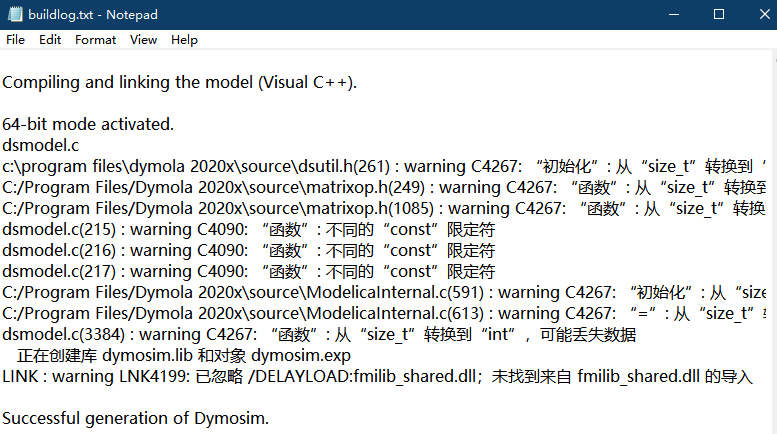 Dymola simulates EnergyPlus case in Building library 8.0.0 will report ...