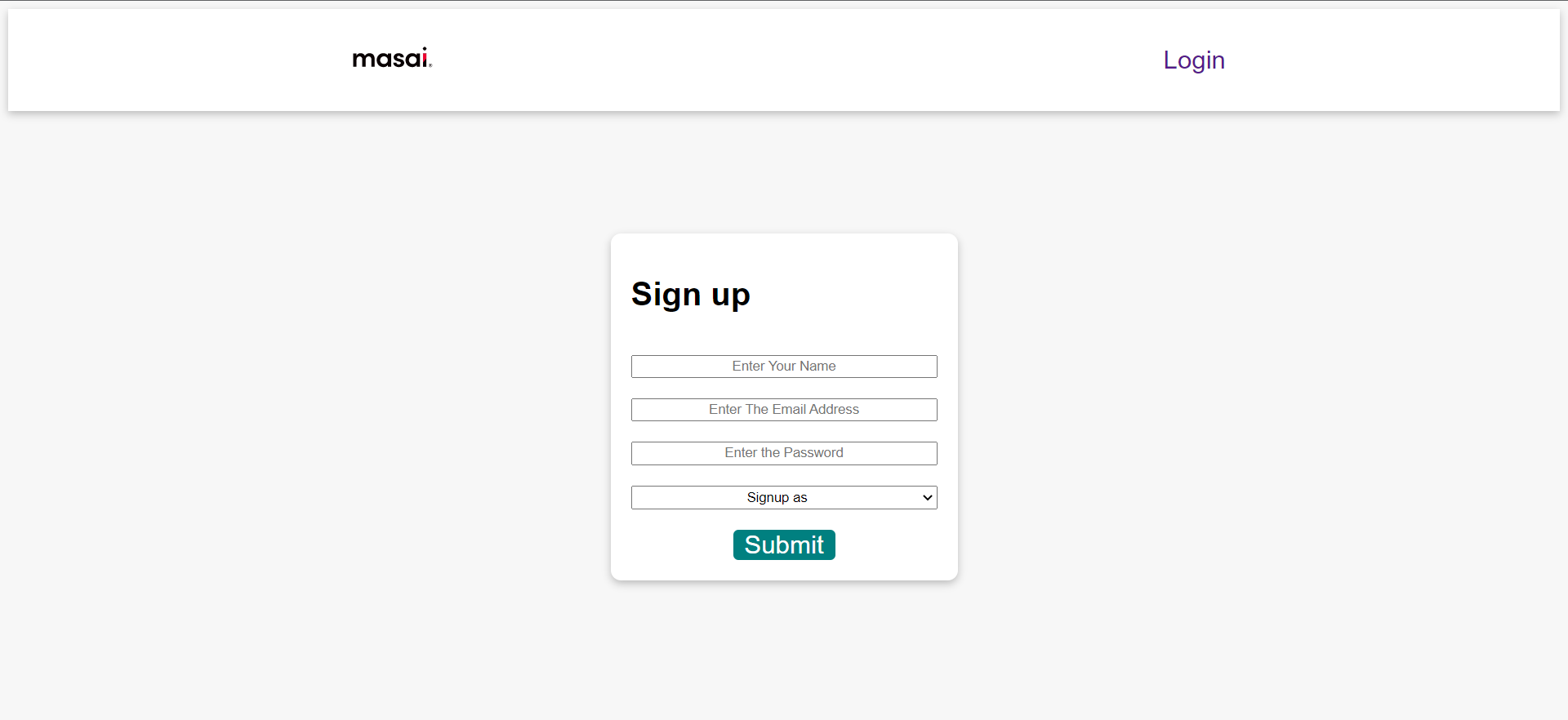 GitHub - aamirkhan9420/Masai-lms: Masai -LMS is a platform where you can signup as a student or ...