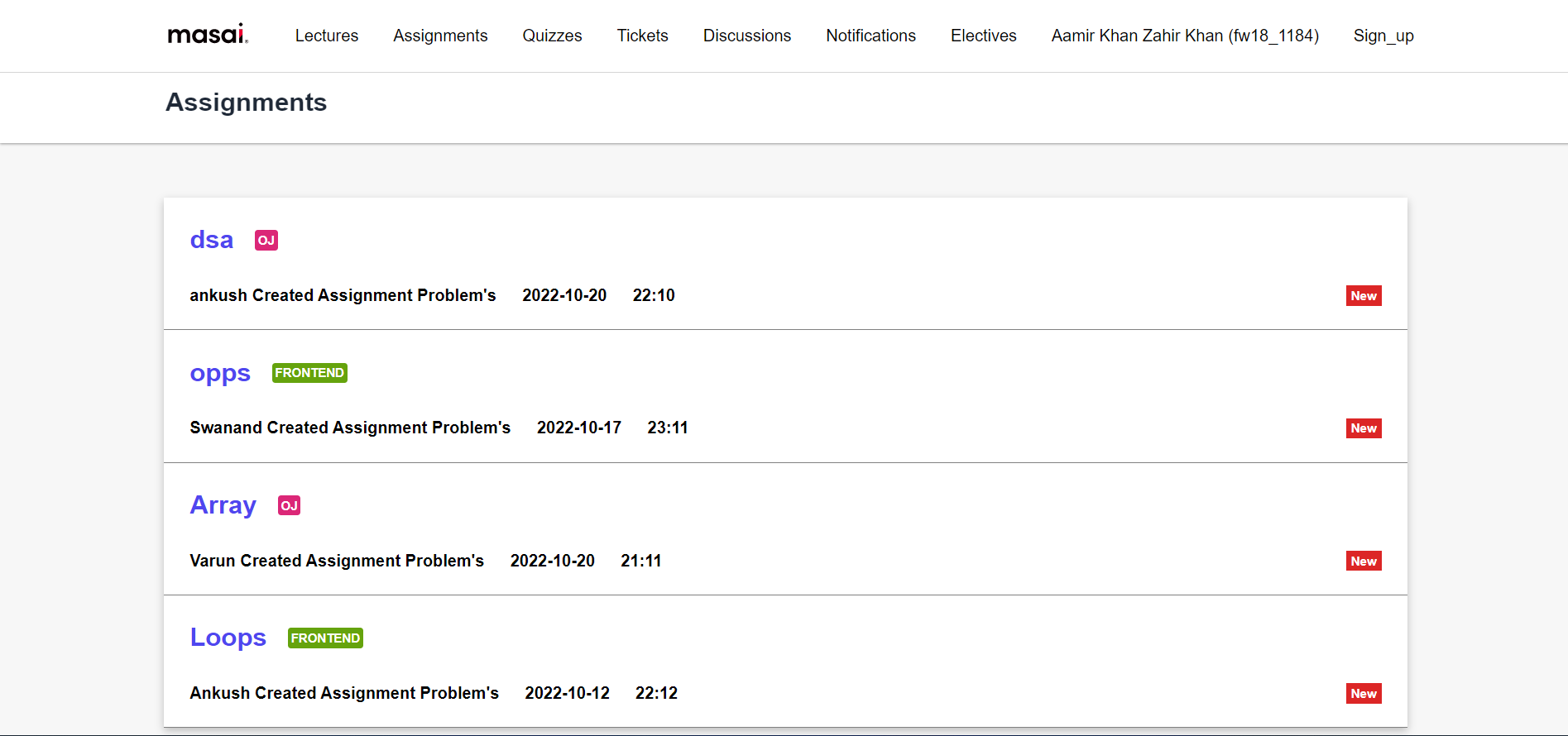 GitHub - aamirkhan9420/Masai-lms: Masai -LMS is a platform where you can signup as a student or ...