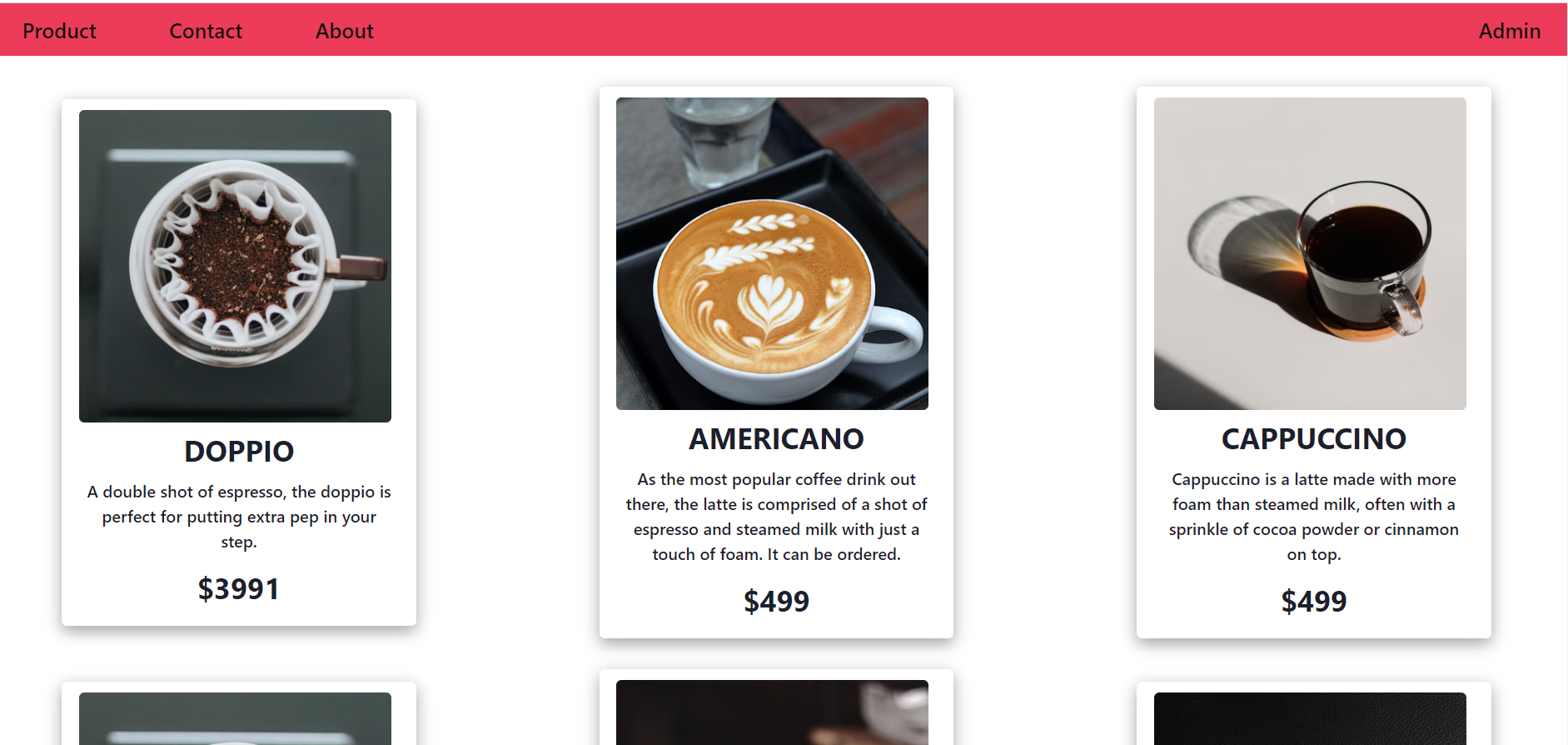 GitHub - AyeshaKhan14/Coffee-Shop-Mern-: This is a Coffee website. Where user can see coffee ...