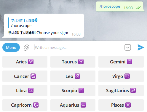 GitHub - pervukhina-anna/aiogram_horoscope_bot: Telegram bot (powered ...