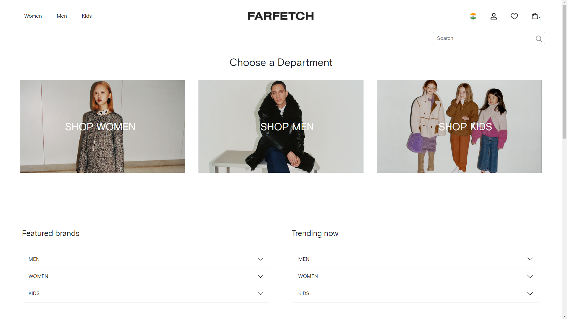 GitHub - Vishall001/Farfetch-Clone: Clone the Farfetch website. Farfetch is a online cloth ...