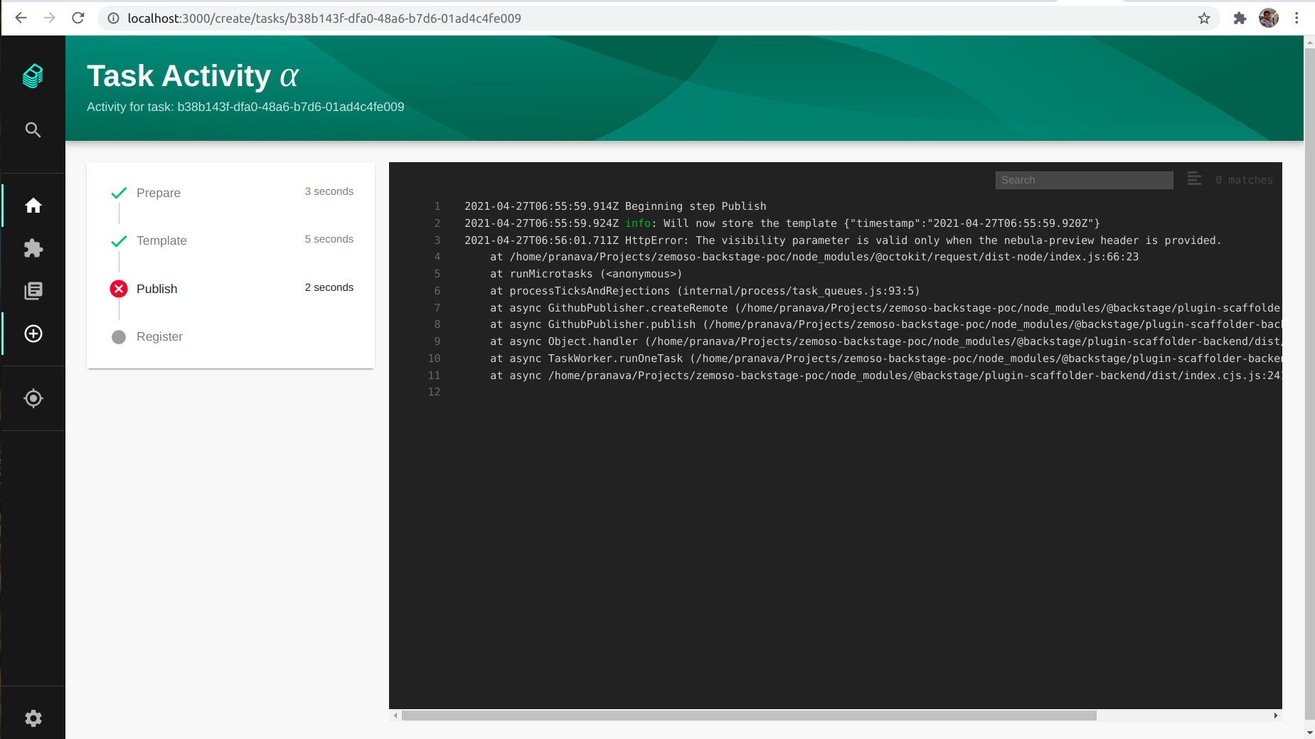 Unable To Instantiate From A Template After Migrating To Github Apps