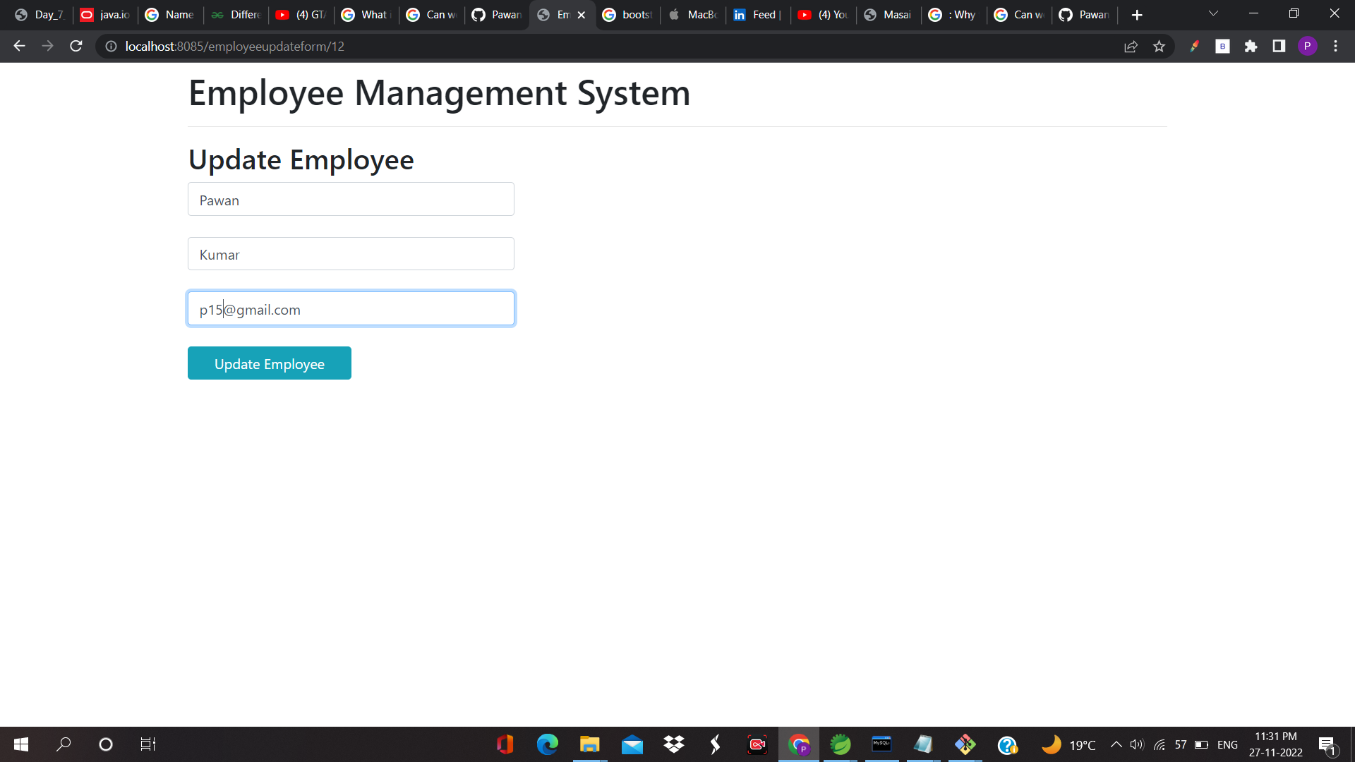 GitHub - Pawan8085/Employee_CRUD_Application: Created a Spring Boot Employee Management System ...