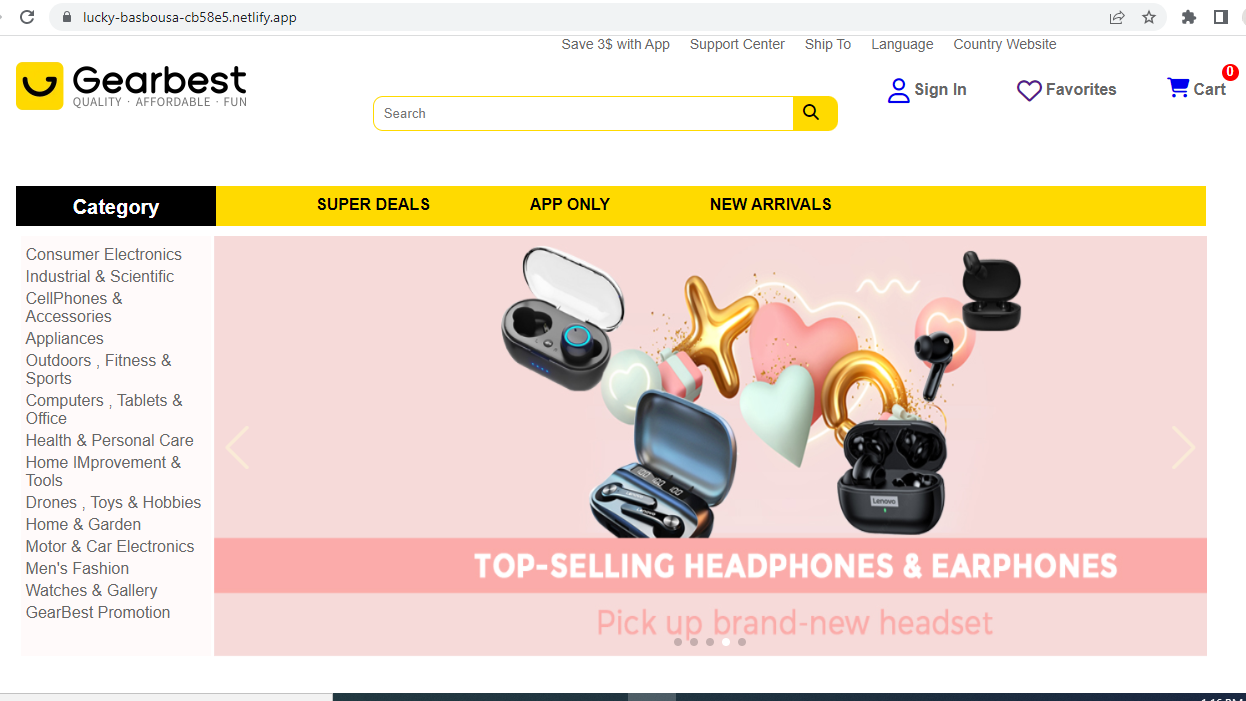 GitHub - sandeepprogrammer64/Gear-Best-Clone: Gearbest.com clone GearBest is a E-commerce ...