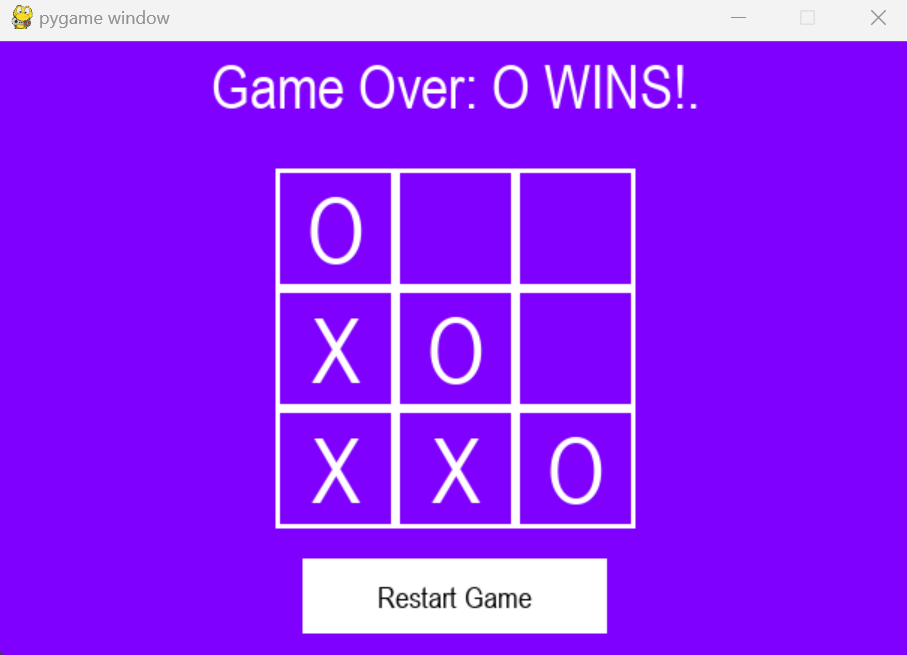 GitHub - ardra04/Tic-Tac-Toe: Tic Tac Toe in Python using Min-Max Approach