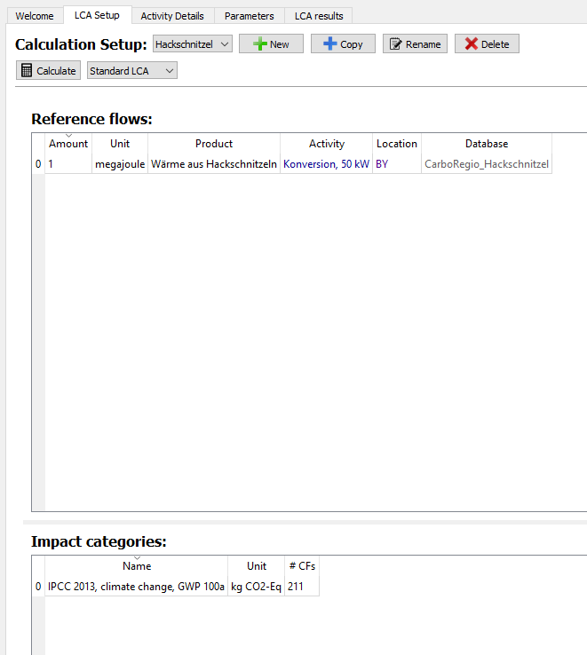 Different result for default scenario than standard LCA · Issue #744 · LCA-ActivityBrowser ...