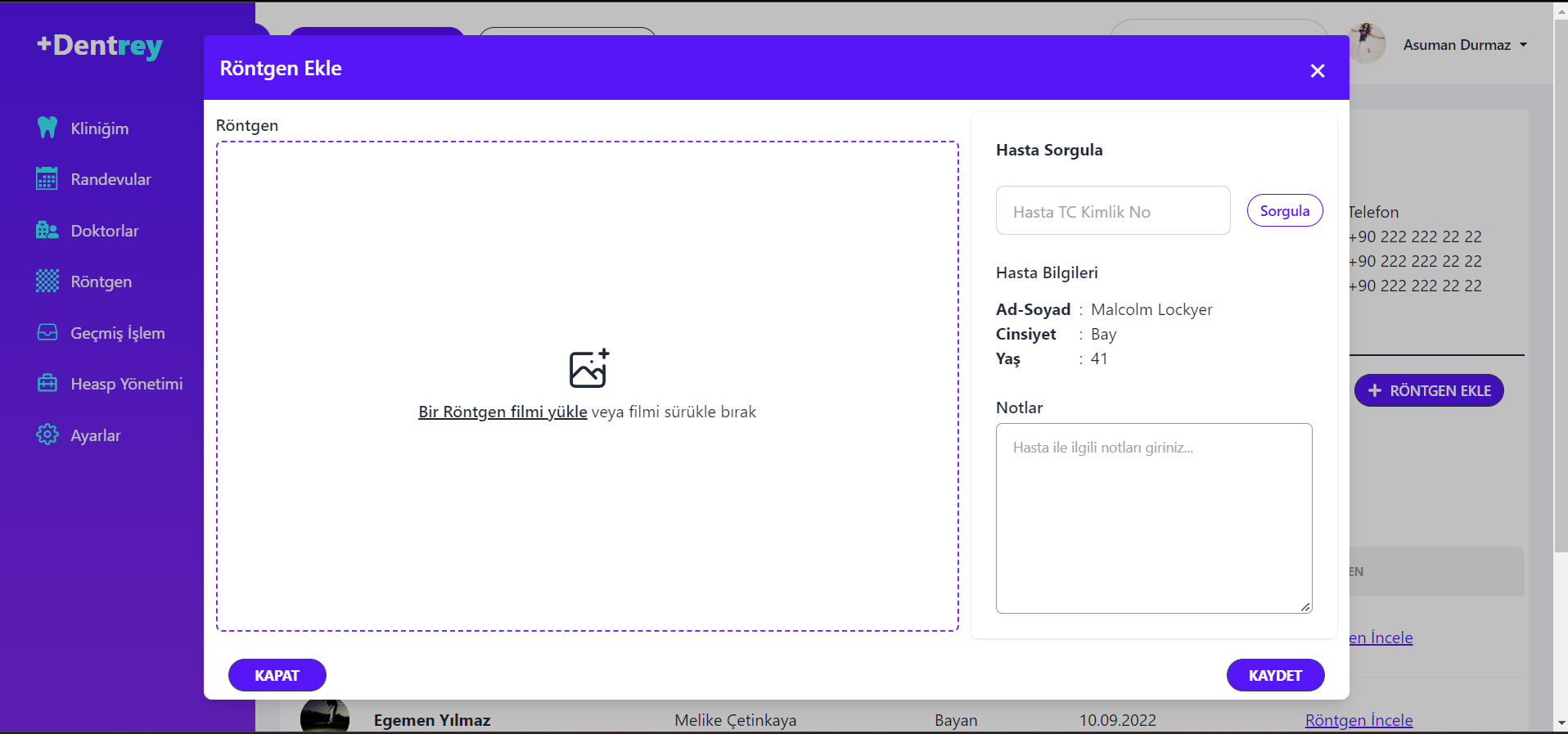 Rontgen Popup Add · Issue #35 · Stock-Management-System/dentalApp · GitHub