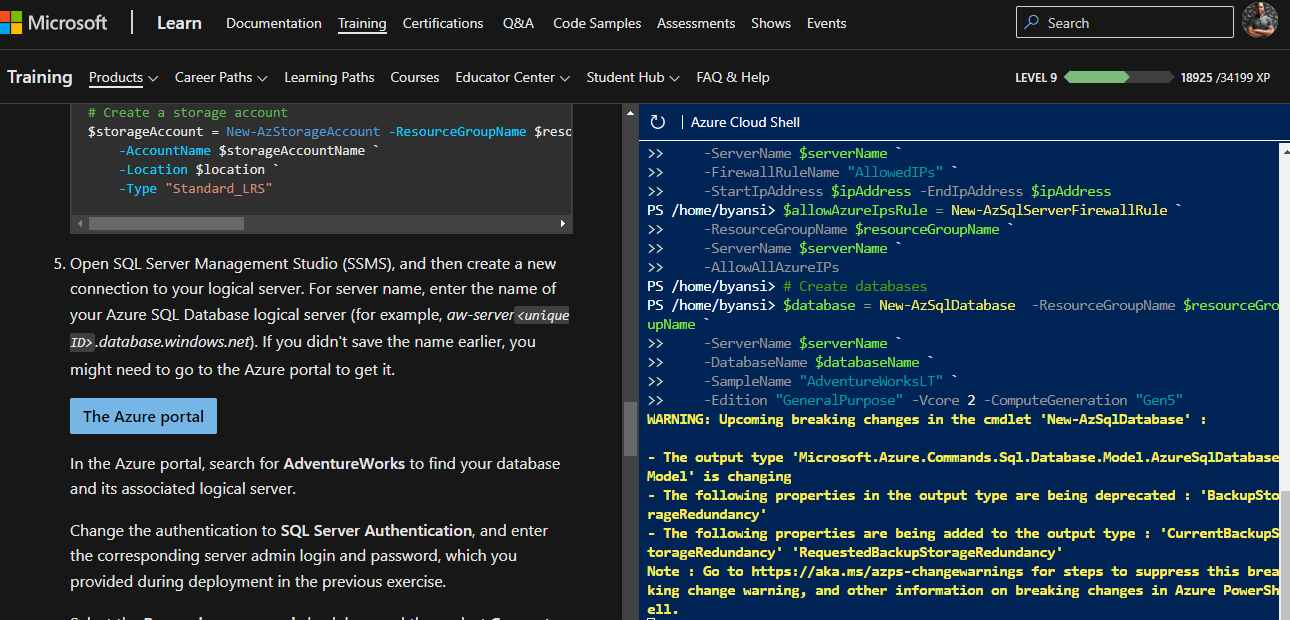 Sandbox Environment - Azure SQL Connection Failure · Issue #185 · microsoft/studentambassadors ...