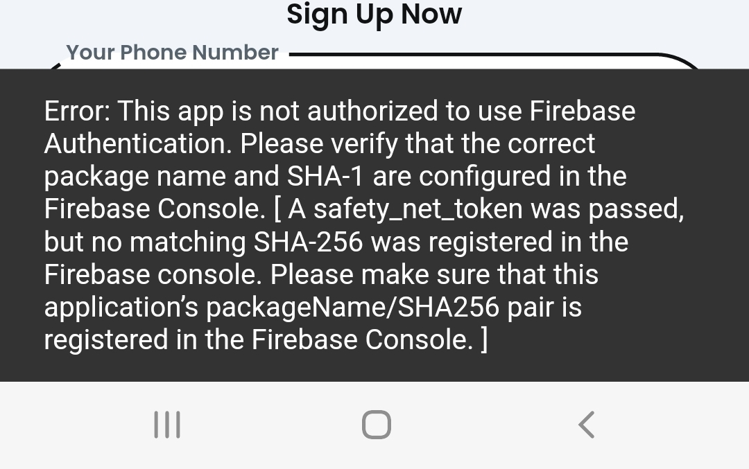 OTP verification not Working · Issue #198 · FlutterFlow/flutterflow-issues · GitHub