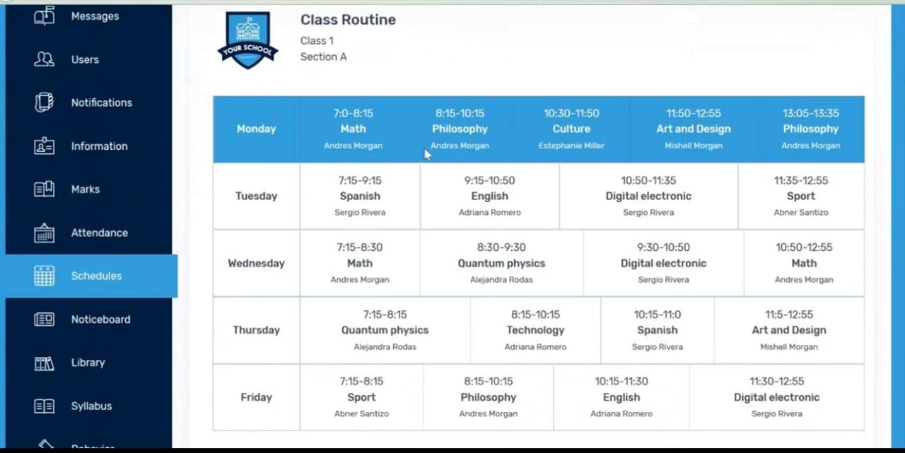 Github Syedhamidhasan School System
