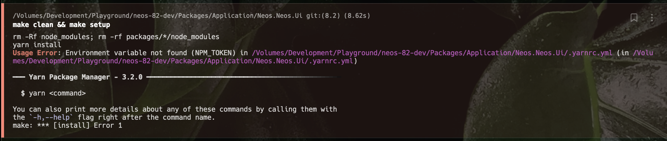 Don T Require Npm Token Locally · Issue 3283 · Neos Neos Ui · Github
