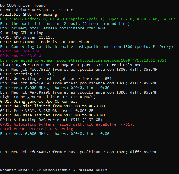 Allocating buffers failed with: clCreateBuffer (-61)? · Issue #1664 · Lolliedieb/lolMiner ...