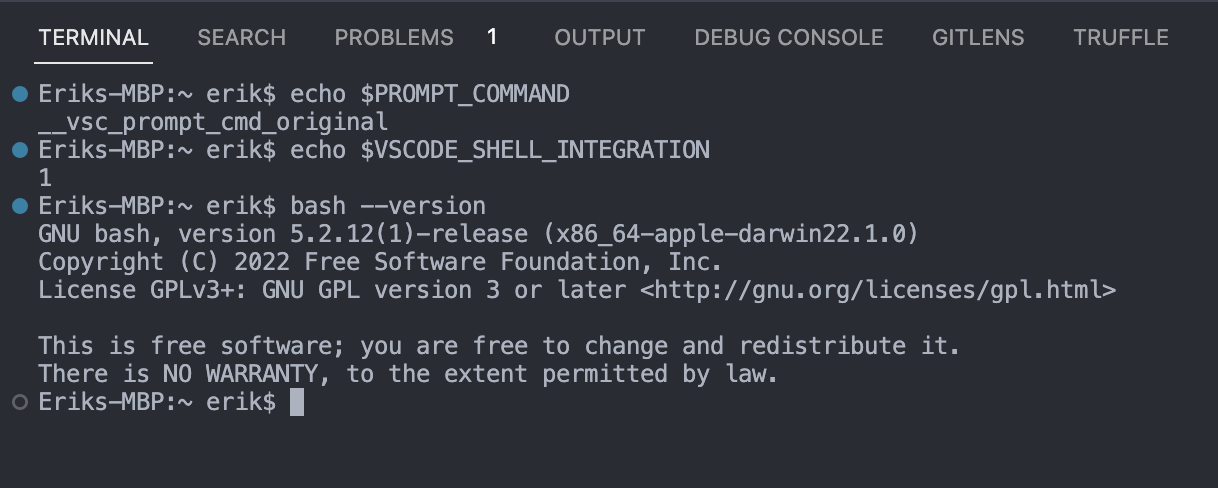 Shell integration on macOS with bash doesn't work · Issue #168889 · microsoft/vscode · GitHub