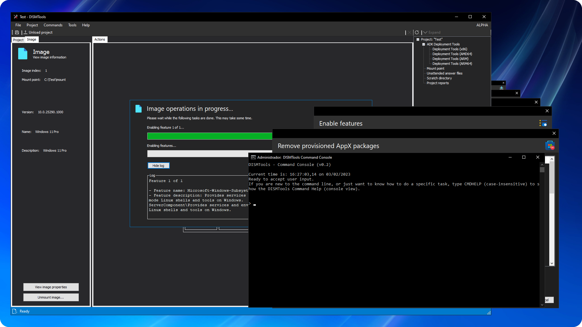 GitHub - CodingWonders/DISMTools: The project-driven GUI front-end and (future) automation tool ...