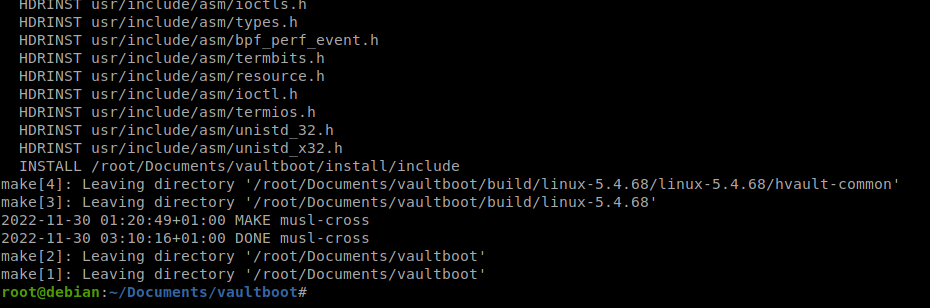 Unable to compile Vaultboot for X11SSH-F · Issue #2 · hardenedvault/vaultboot · GitHub