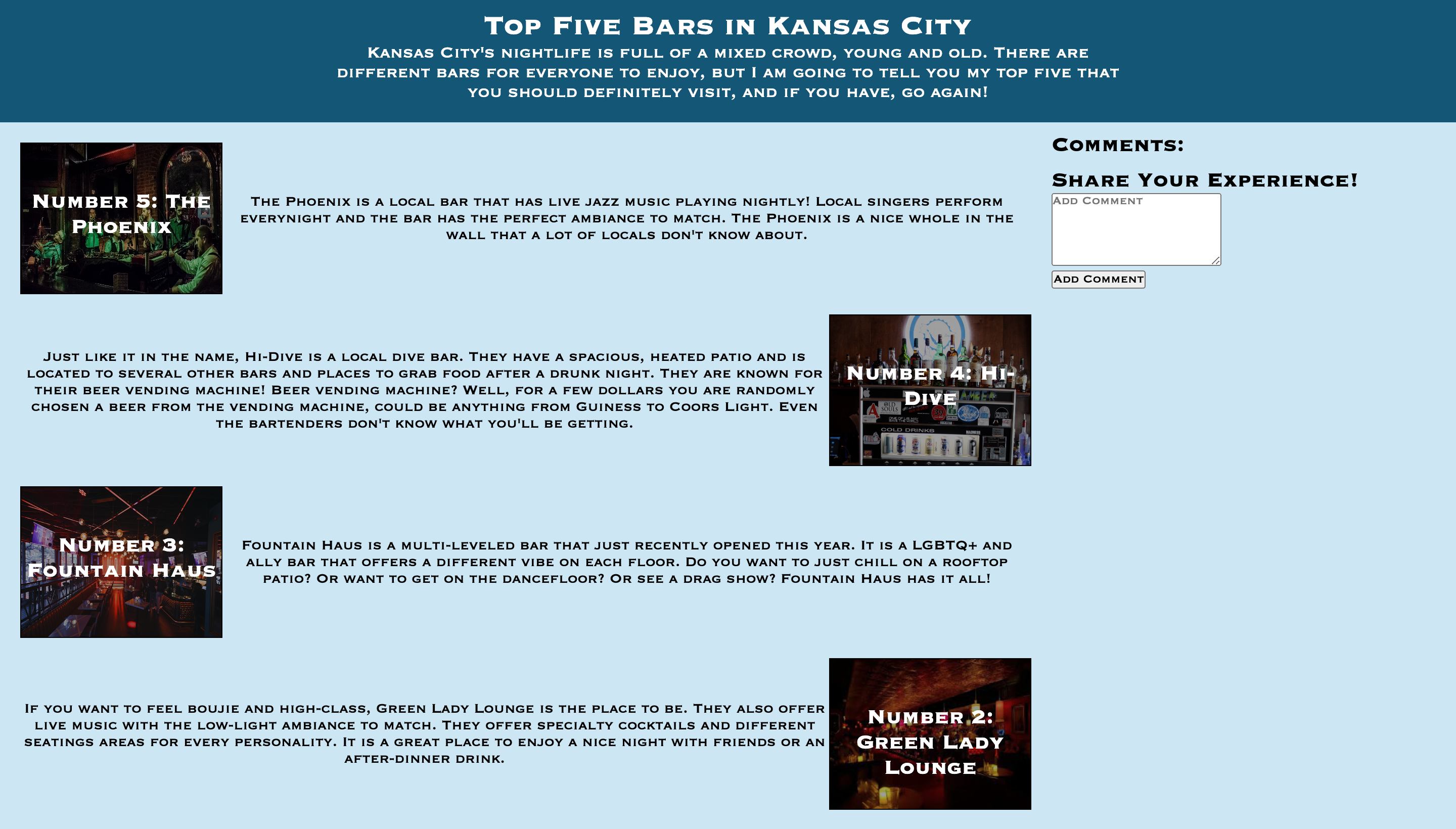 GitHub - cxgraham/Welcome-to-KC-Project