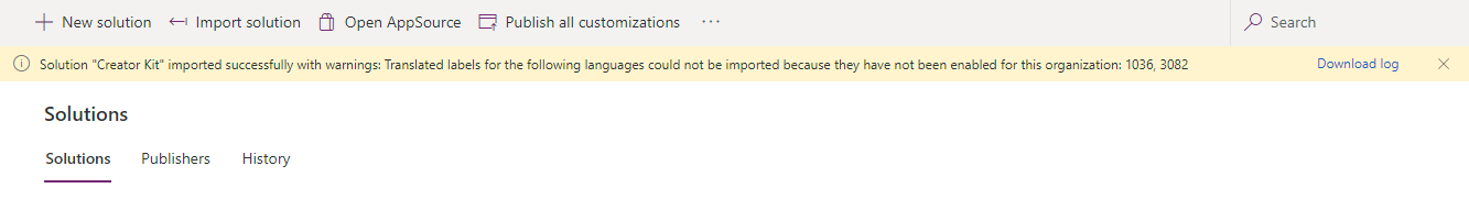 [Bug] Newest version, Error rcvd: NULL Problem importing Power CAT component library · Issue ...