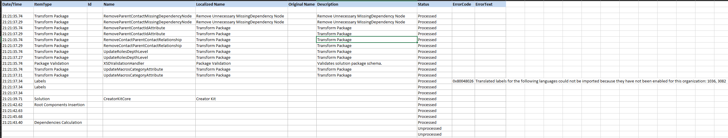 [Bug] Newest version, Error rcvd: NULL Problem importing Power CAT component library · Issue ...