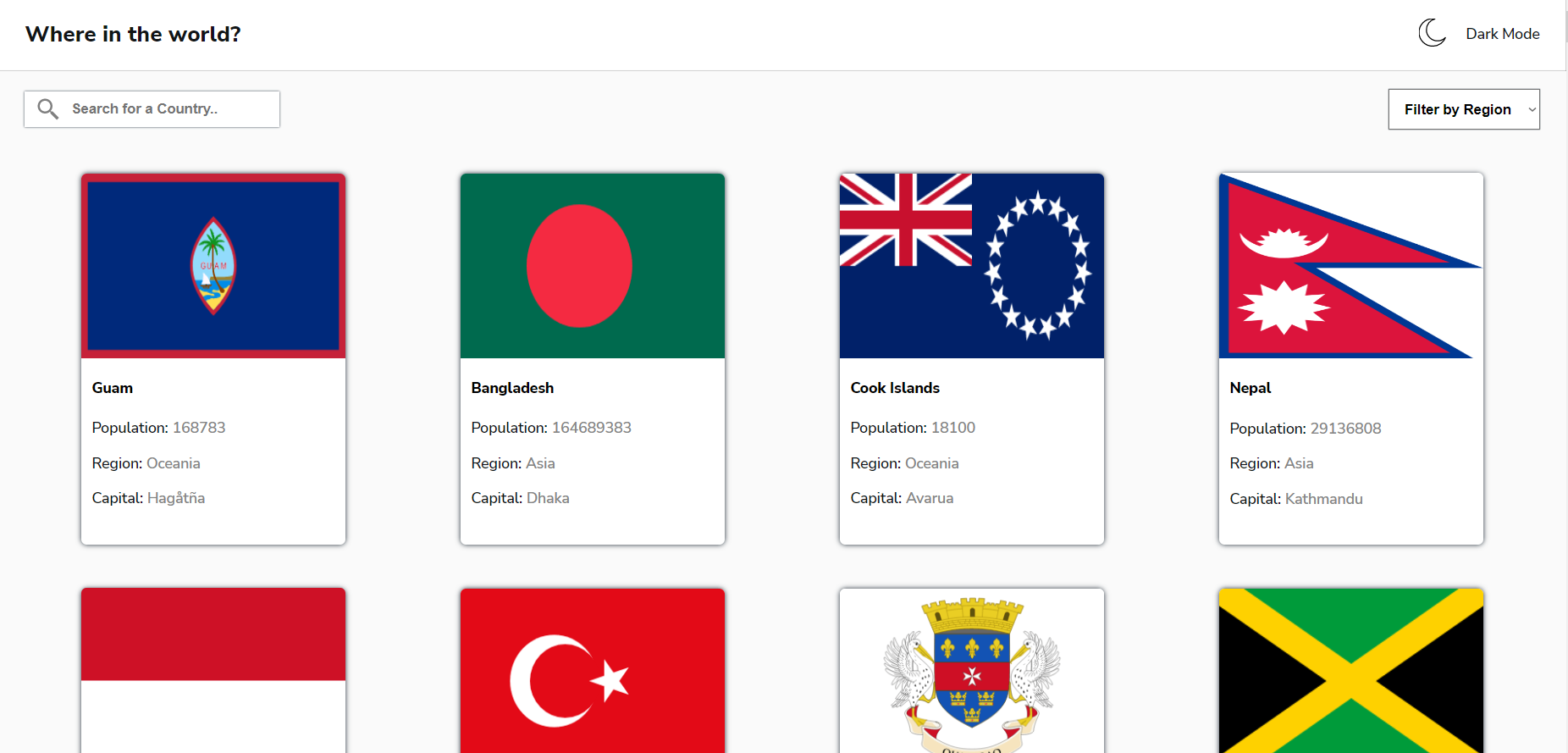 GitHub - tunabsdrmz/countries-app