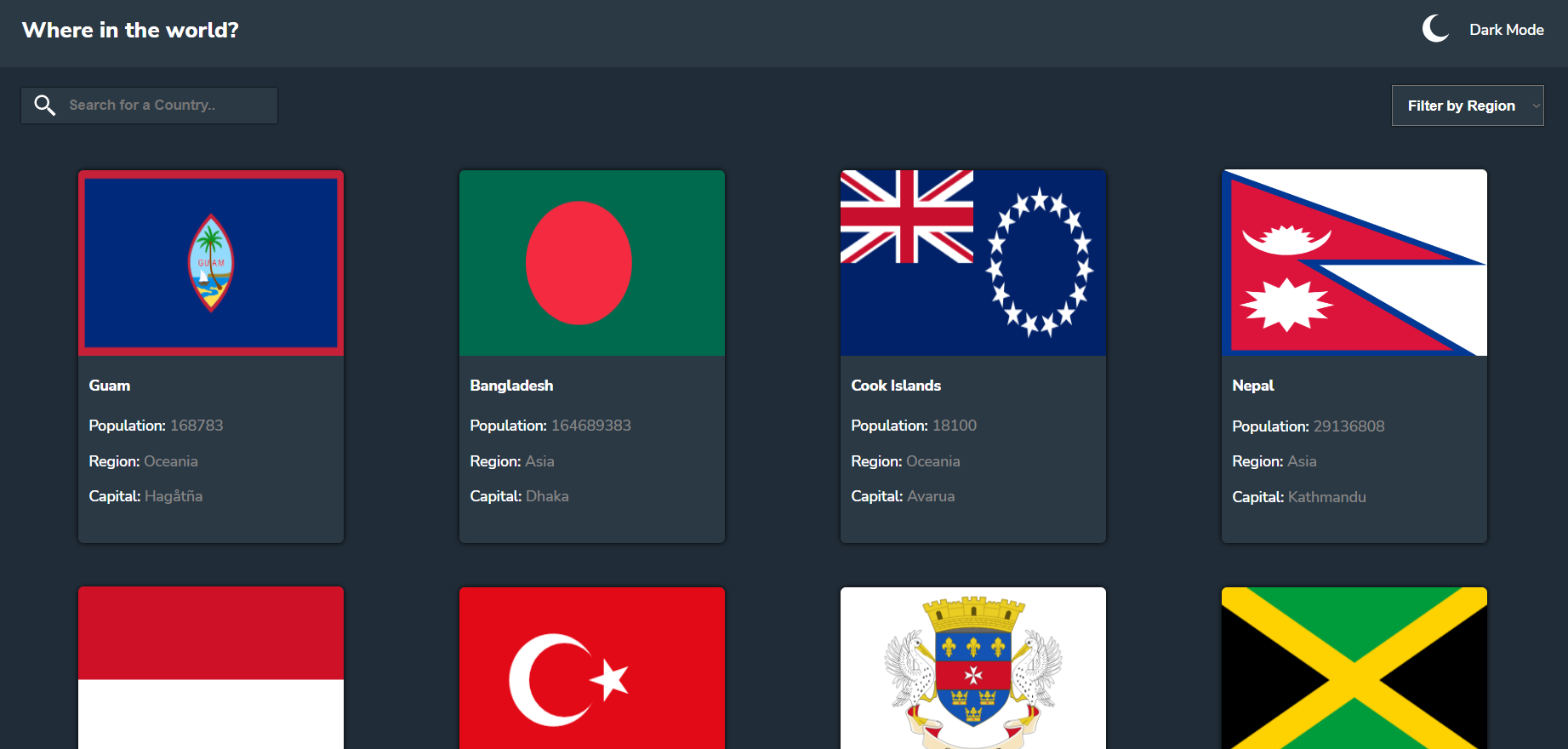 GitHub - tunabsdrmz/countries-app