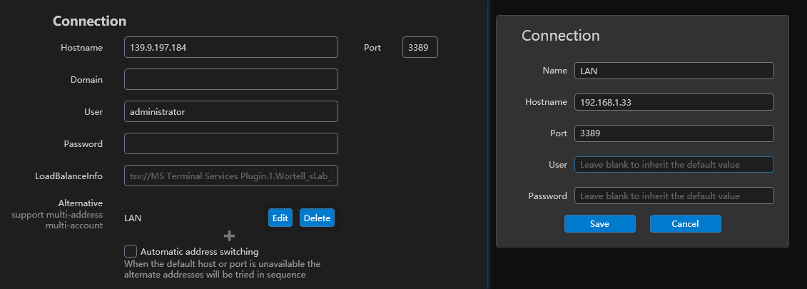 Connections Are Restricted To A Single Credentials · Issue 301 · 1remote 1remote · Github