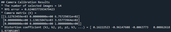 GitHub - yubin0727/my_camera_AR: Camera calibration and pose estimation using OpenCV
