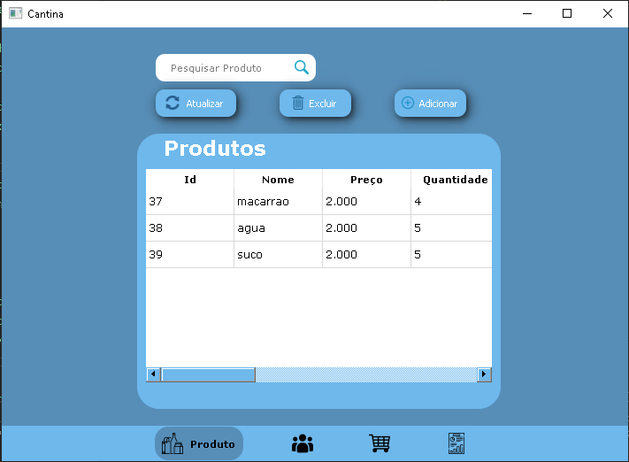 GitHub - Erick-Bueno/Sistema_Cantina: Sistema de cantina com consumo da Api-Cantina