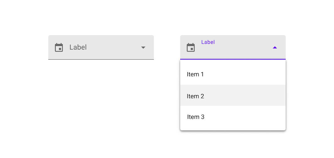 Floating label for filled ComboBox and outlined style implementation ...