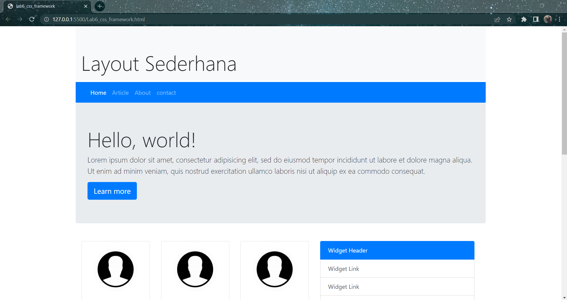 GitHub - RocketKitty6/Lab6Web