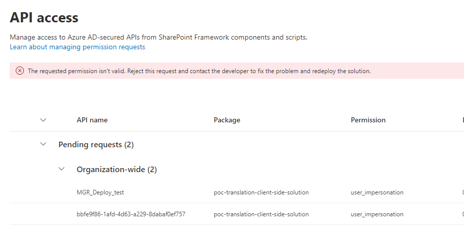 How to configure & call an Azure AD protected API with downstream calls · Issue #8940 ...